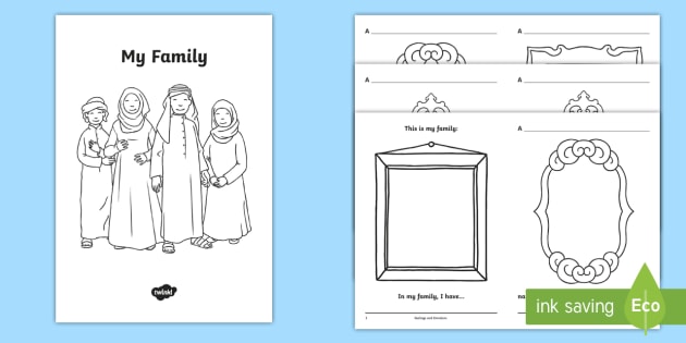 My Family Activity Booklet