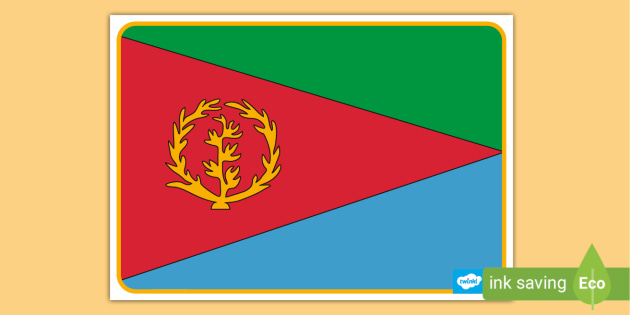Eritrea Flag Poster