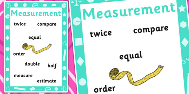 FREE! - Key Stage 1 Measurement Poster - Year 1, Measurement, Display ...