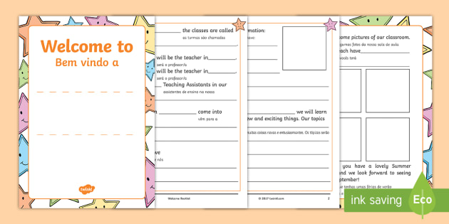Welcome Booklet for Children English/Portuguese - Welcome Booklet for ...
