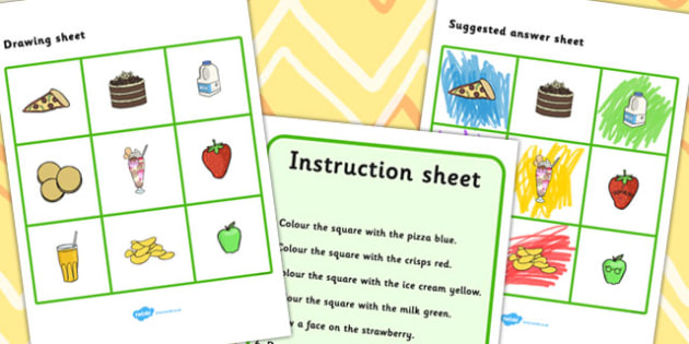 Listen and Do 3 Two Word Level (teacher made)