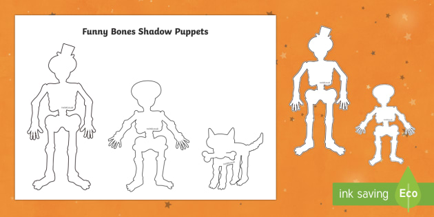 Funny Bones Shadow Puppets (teacher made)