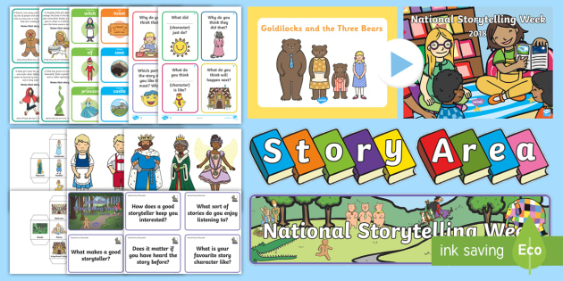 National Storytelling Week Resource Pack (teacher made)