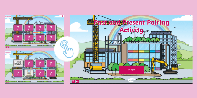 Past and Present Pairing Activity - Year 1/2 HASS game