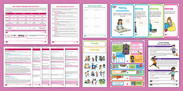 FREE! - Year 2 Term 2 Week 4 School Closure Home Learning Pack