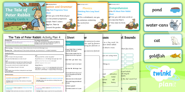 The Tale of Peter Rabbit Guided Reading 4 Y2 (teacher made)