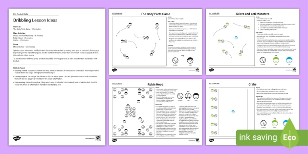 KS1 Football Control Skills - Lesson Pack (teacher made)