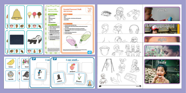 EYFS All About Me - My Senses Resource Pack (Ages 2-3)