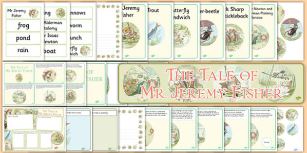 Beatrix Potter - The Tale of Mr Jeremy Fisher Resource Pack