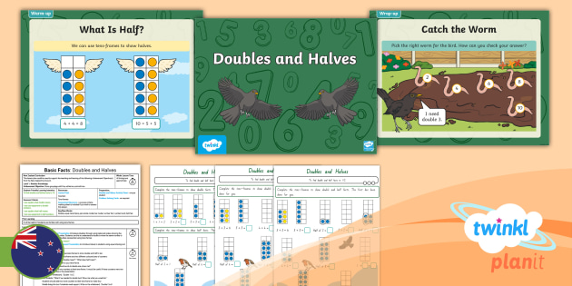 Level 1 Basic Facts: Know Doubles and Halves Facts to 10 Then 20 Lesson 1