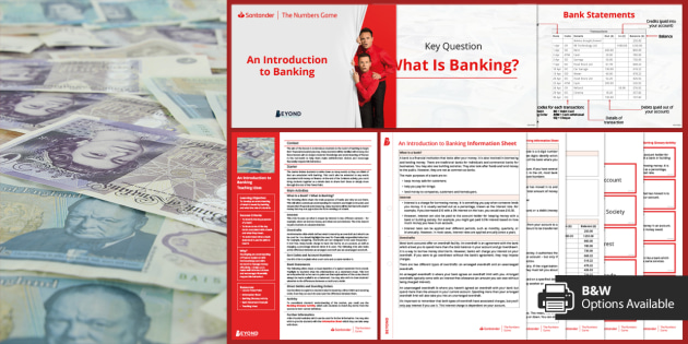 FREE! - 👉 An Introduction to Banking (teacher made)