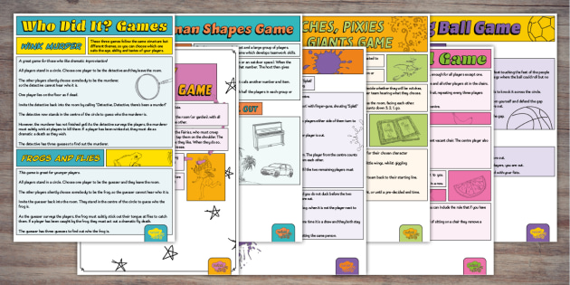 Active Games for a Big Group | Twinkl Party (teacher made)