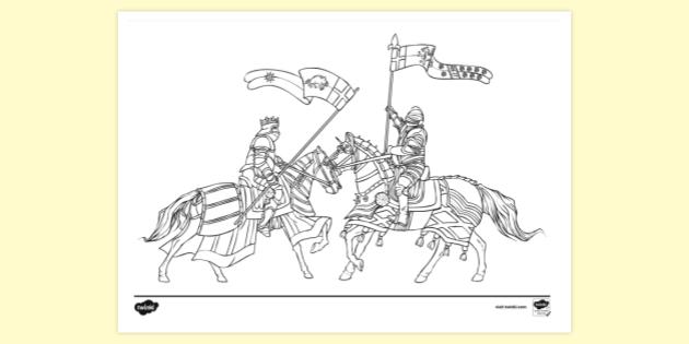FREE! - Battle Colouring Page | Colouring Sheets
