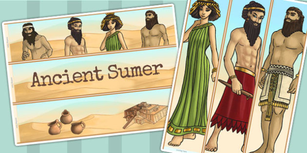 Ancient Sumer Display Borders (teacher made)