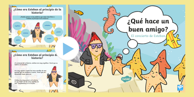 PowerPoint: ¿Qué hace un buen amigo?