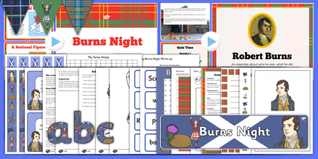 Burns Night Resource Pack (teacher made)