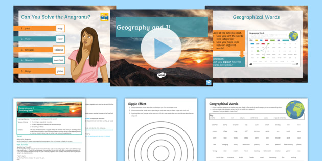 Geography and Me! Lesson Pack (teacher made)