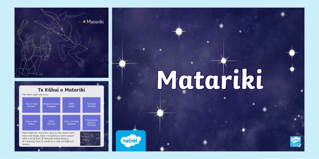 Matariki PowerPoint (teacher made)