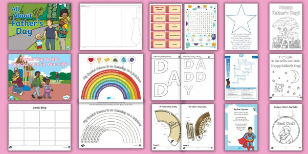 FREE! - Father's Day Resources 2022 (teacher made)