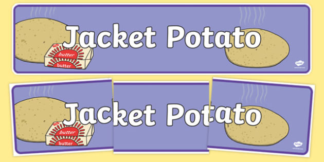 👉 Jacket Potato Display Banner (teacher made)