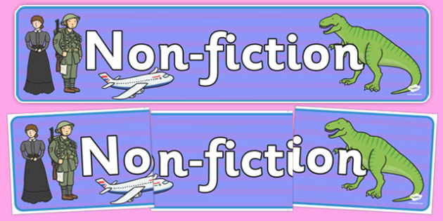 👉 Non-Fiction Display Banner (teacher made)