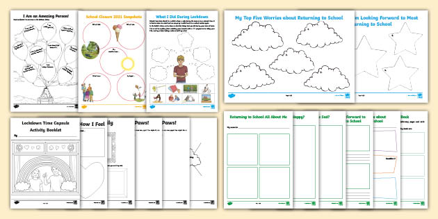 Home Activities To Prepare For School Pack - 5-6 - Parents