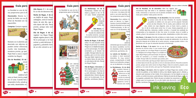 Comprensión lectora de la diversidad: Guía para la Navidad