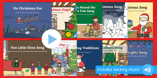 Christmas Songs PowerPoint Pack (teacher made)