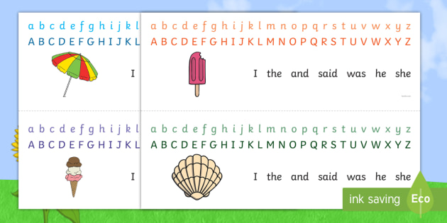 Summer Alphabet Activities | twinkl.co.uk