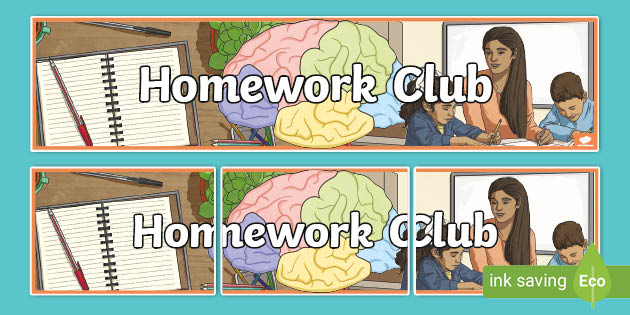 OSHC Homework Club Display Banner (Teacher-Made)