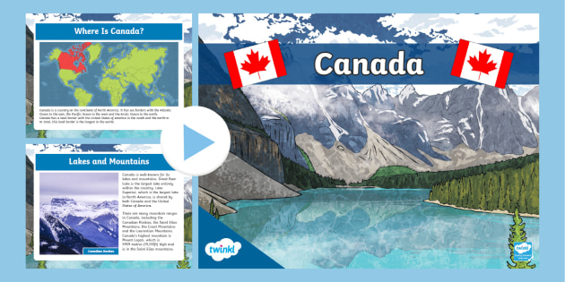 KS2 Canada Information PowerPoint (teacher made)