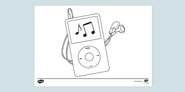 FREE! - Music Colouring Sheet | Colouring Sheets