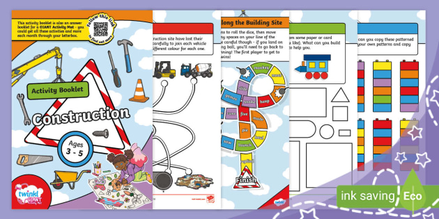 Construction Activity Booklets - Twinkl Digest Education News