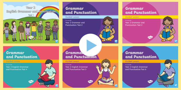 Year 2 Grammar and Punctuation Tests Guided PowerPoint Resource Pack