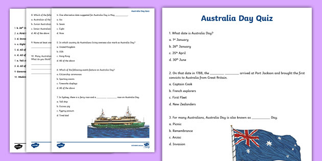 Australia Day Quiz | Crash Course Podcast | Australia Day