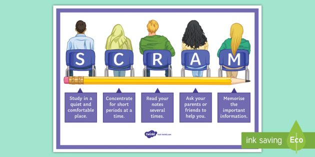 SCRAM! Display Poster