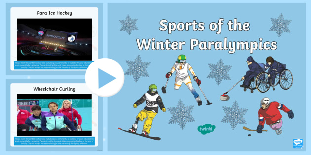 Winter Paralympics Video PowerPoint