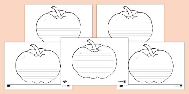 Pumpkin Writing Frame (teacher made)