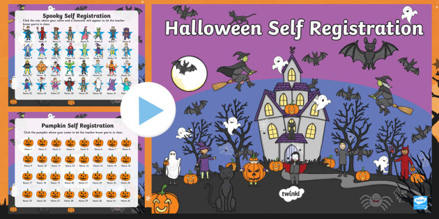 Halloween Self Reg PowerPoint (teacher made)