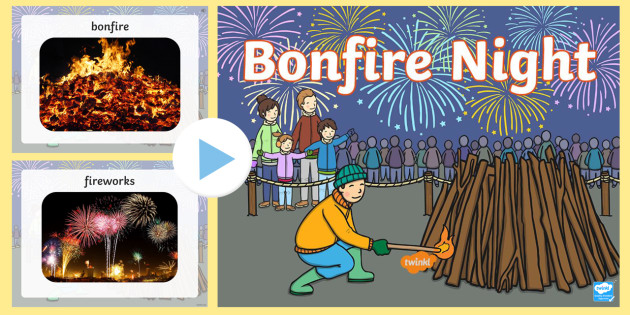 Bonfire Night Audio Flashcards (teacher made)