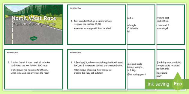 North West 200 KS2 Challenge Cards