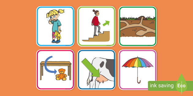 Initial Sounds Alliteration Picture Cards: Letter u
