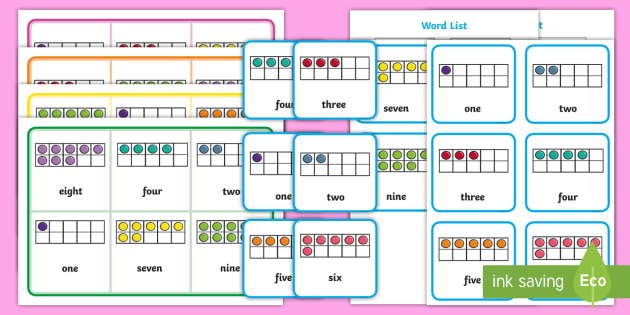 Subitizing Ten Frames - Fun Bingo Game! (teacher made)