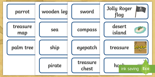 Pirate Border For Word