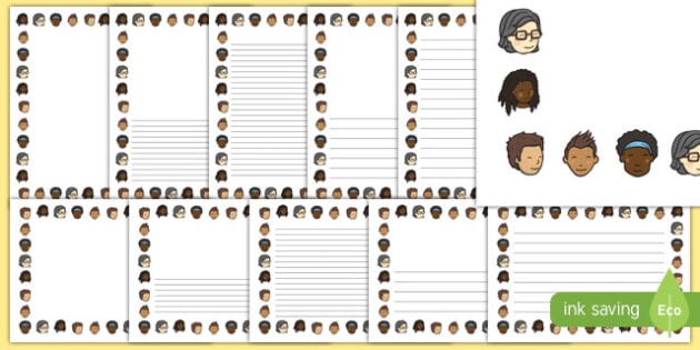 FREE! - Family Page Borders (teacher made)