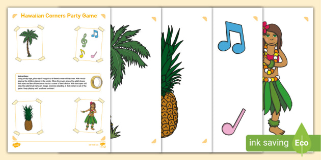 Hawaii Party Game,Hawaii Party (teacher made)