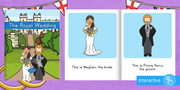 * NEW * Royal Wedding Emergent Reader eBook - Group Reading, Early ...