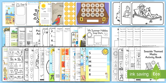 KS1 Summer Holiday Activity Pack - ks1, summer, holiday