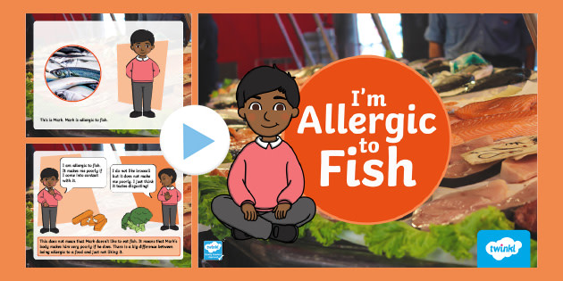‘I’m Allergic to Fish’ Social Scenario PowerPoint