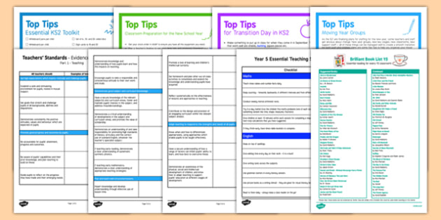 Teaching in Y5 Resource Pack - Year 4 to 5 Transition Guide